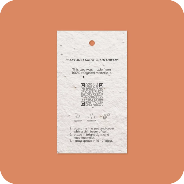 Plantable and Eco Paper Hang Tags. – myecostudio